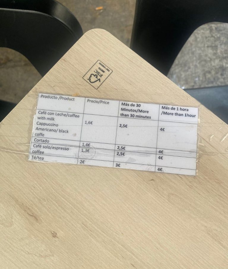 Barcellona, bar alza i prezzi a chi occupa il tavolo per più di mezz ...